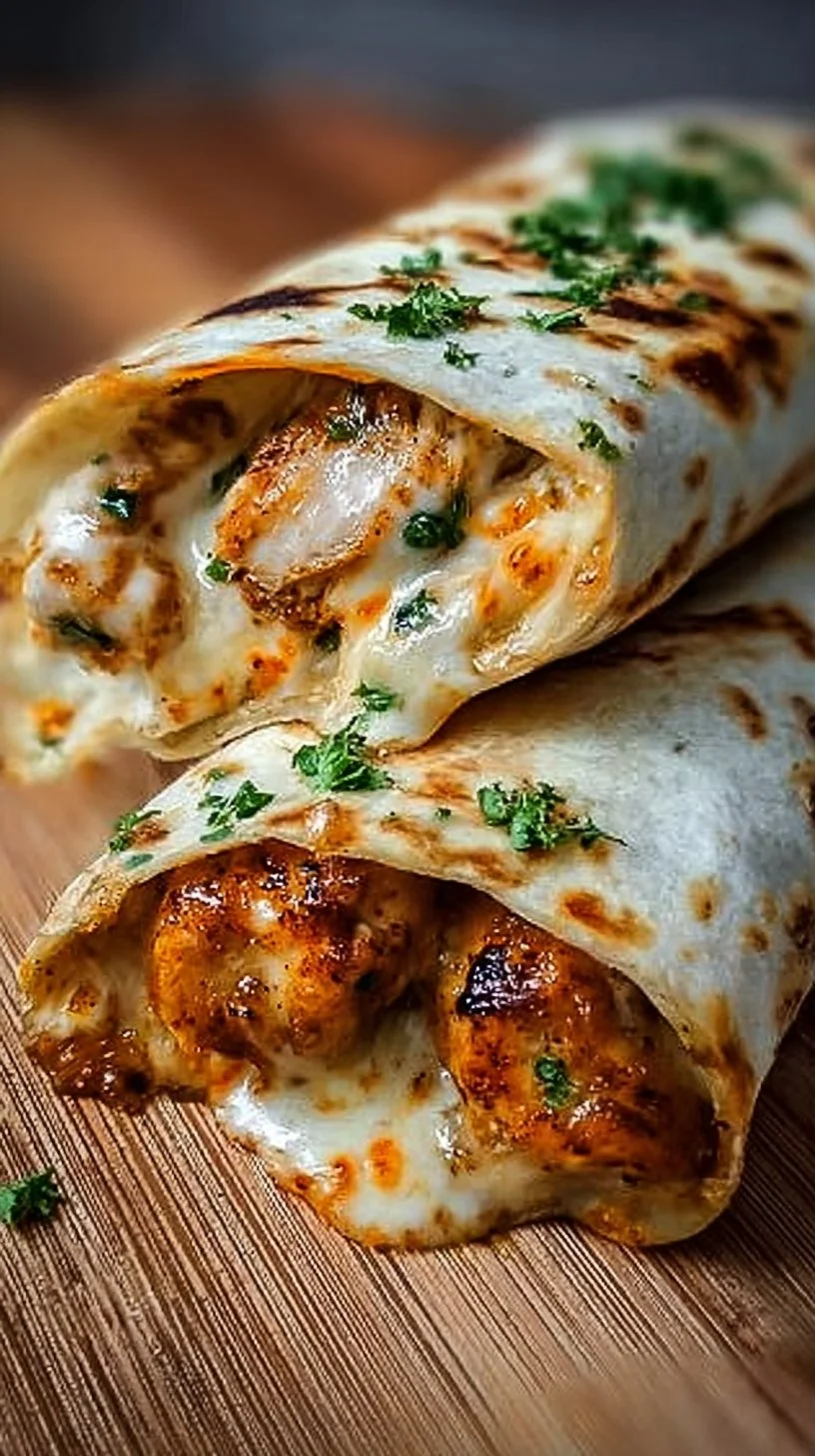 Cheesy Garlic Chicken Wings Wrap - Recipes Yummly Easy